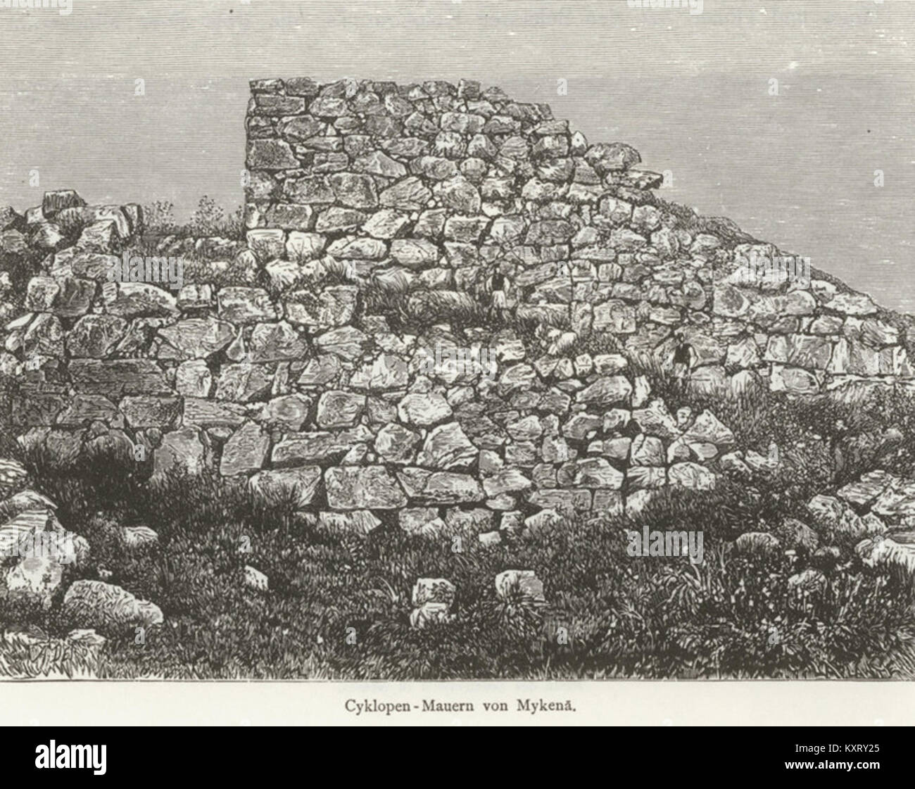 Cyclopen – Mauern von Mykenä - Schweiger Lerchenfeld Amand (freiherr ...
