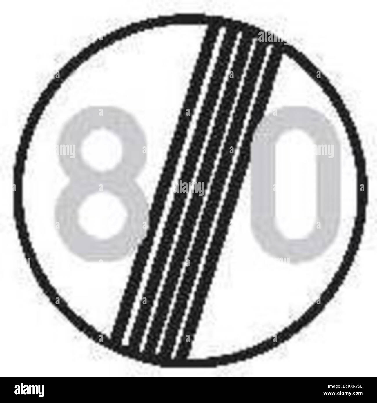 Czech road sign cz Cut Out Stock Images & Pictures - Alamy