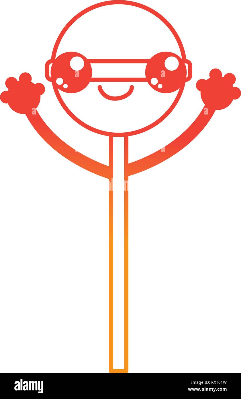 Isolated lolly pop design Stock Vector Image & Art - Alamy