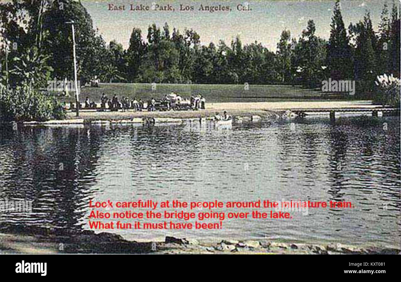 East Lake Park, Los Angeles, Cal Stock Photo - Alamy