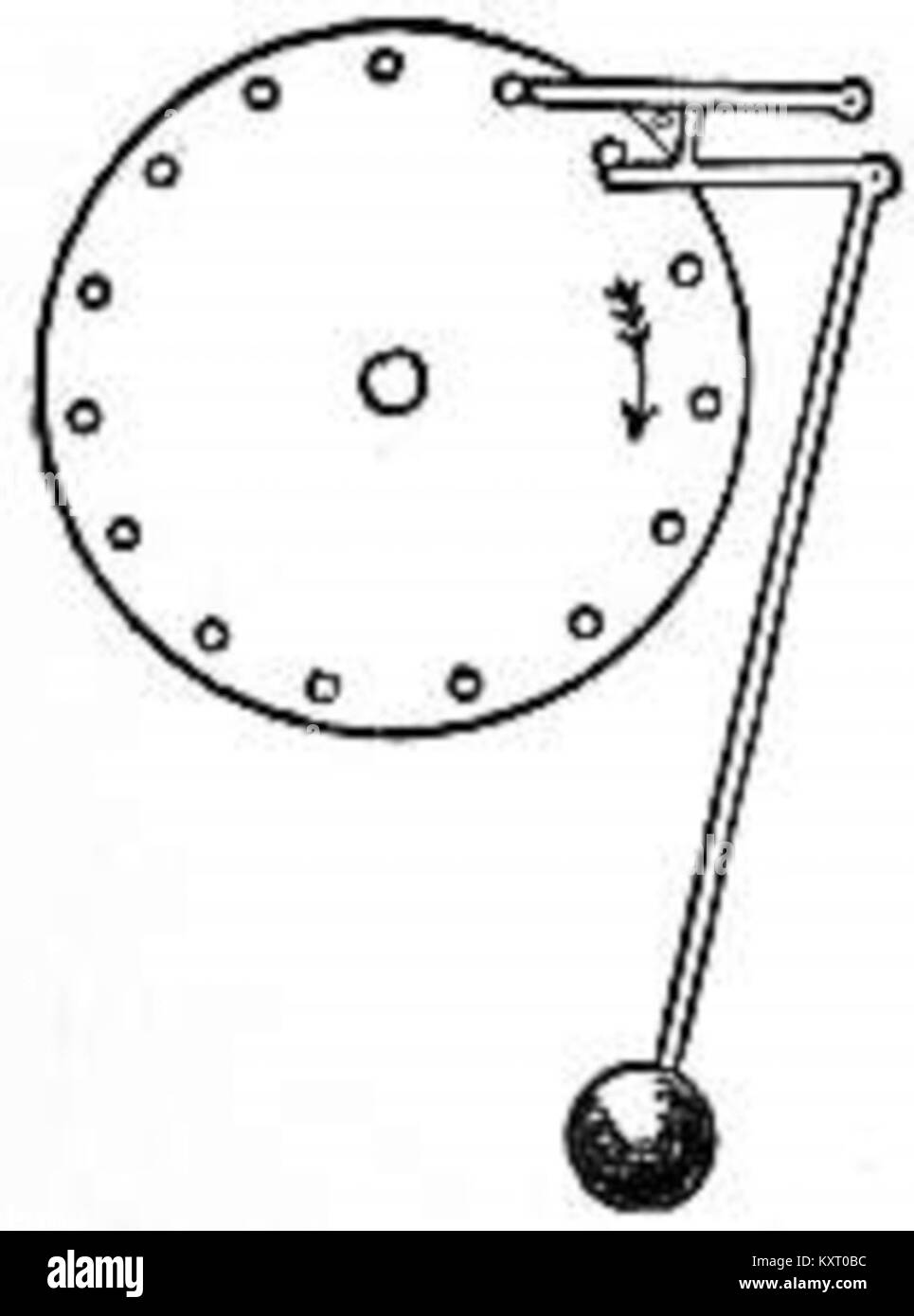 Galileos escapement hi-res stock photography and images - Alamy