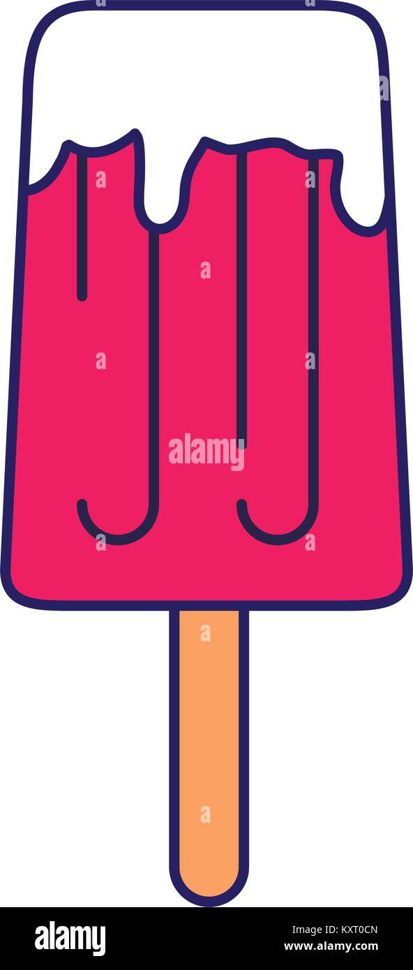 Isolated popsicle design Stock Vector Image & Art - Alamy