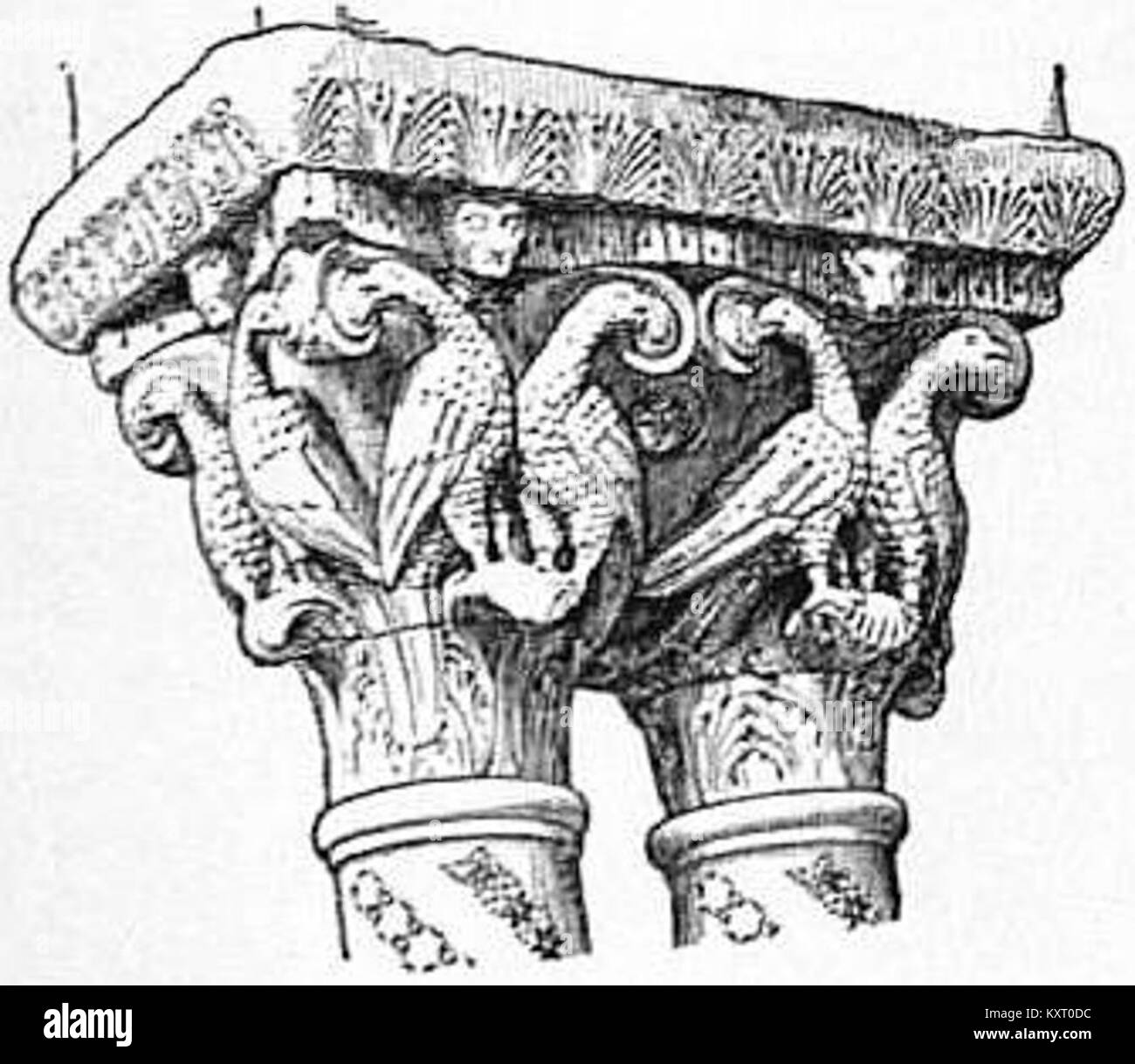 Romanesque capitals hi-res stock photography and images - Alamy