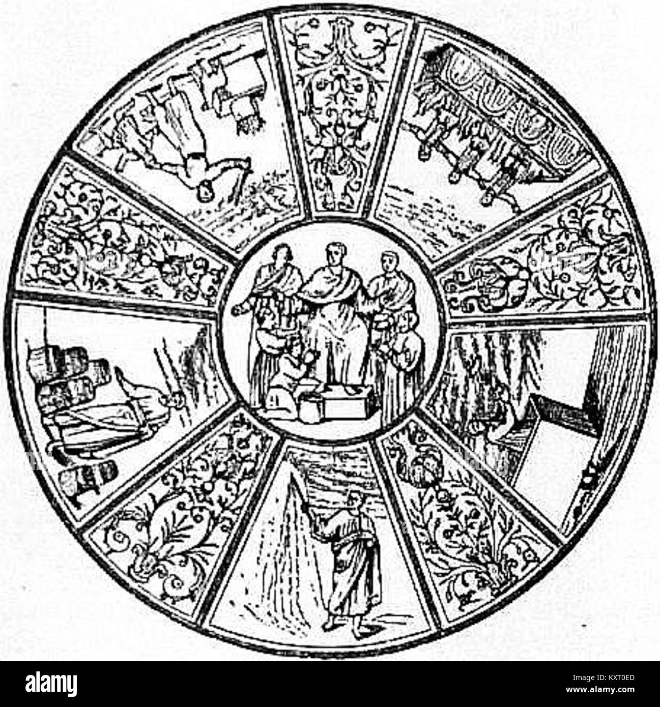 Fresco ceiling Black and White Stock Photos & Images - Alamy