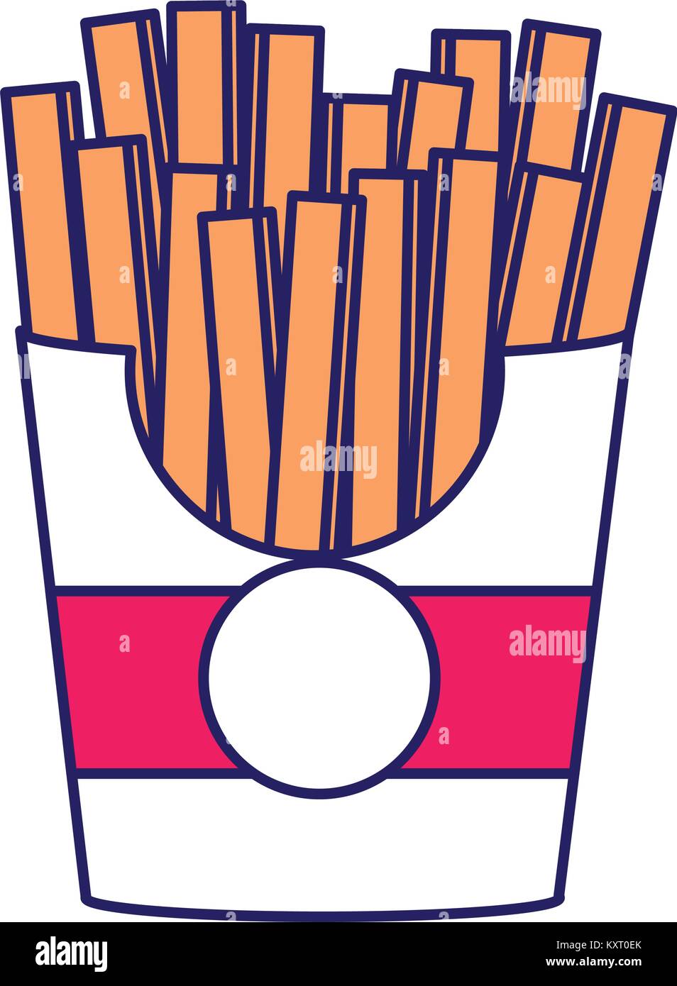 French fries design Stock Vector Image & Art - Alamy