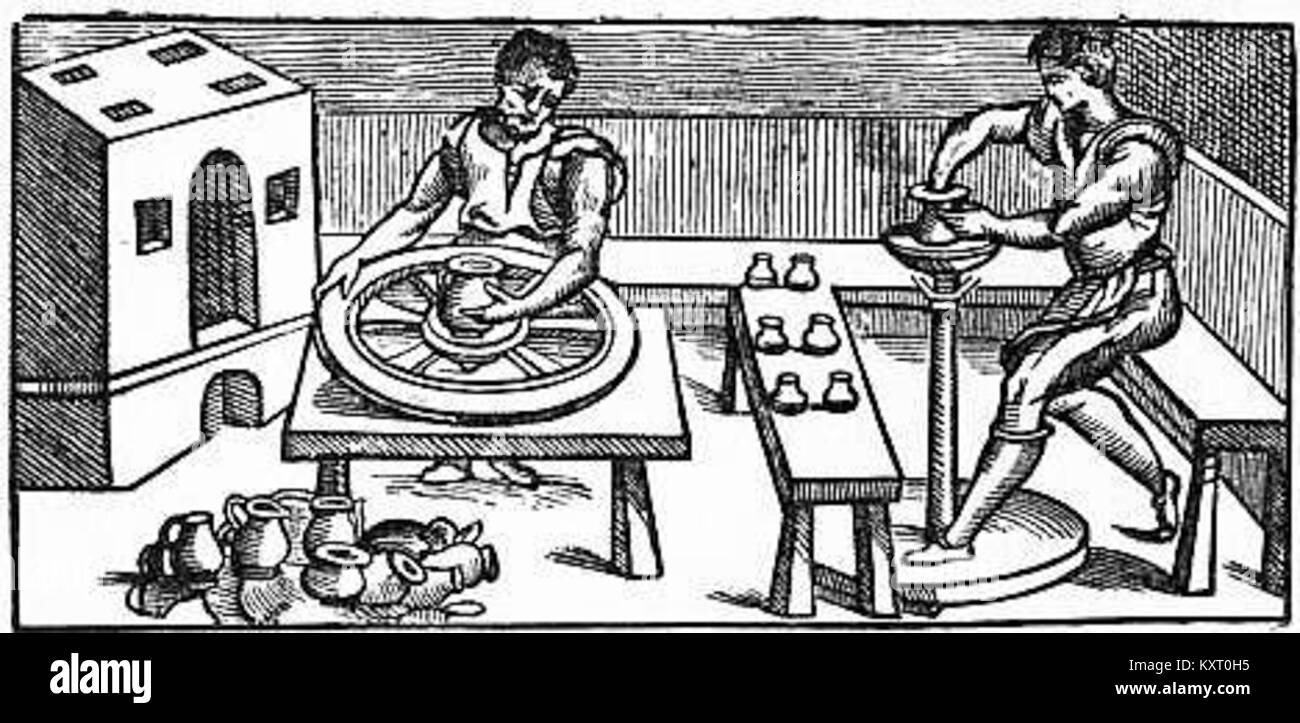 Illustration from the 1911 Encyclopaedia Britannica showing two types ...