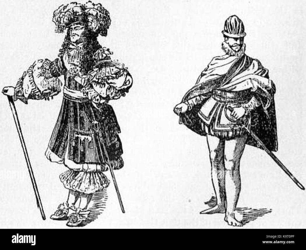 Illustrations from the 1911 Encyclopædia Britannica showing the attire ...