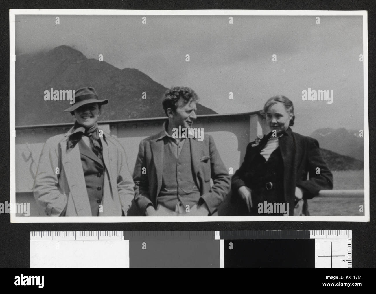 Edith, Percy og Ella Grainger på fergen Kinsarvik - Ålvik - no-nb ...