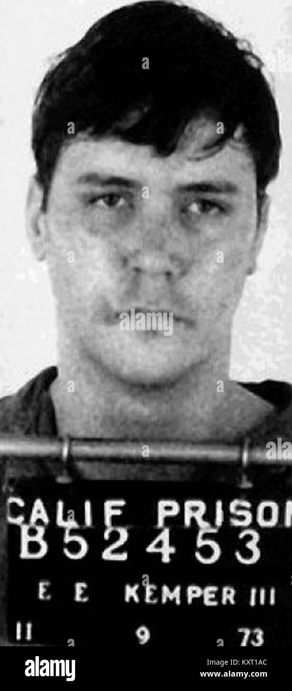 A 1973 photograph of Edmund Kemper, an American serial killer. His ...