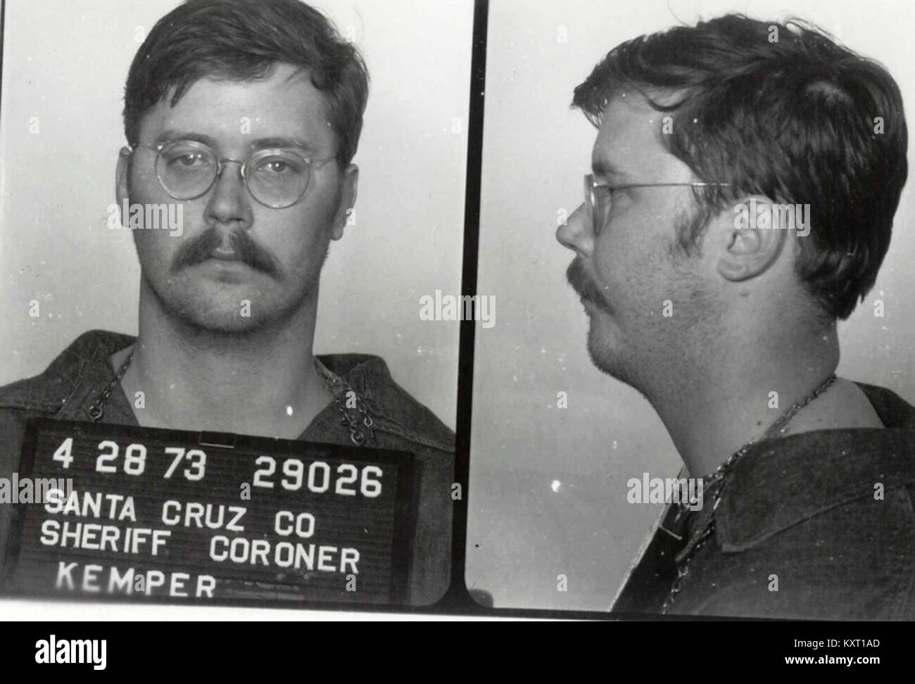 This is the 1973 mug shot of Edmund Kemper, a convicted American serial ...