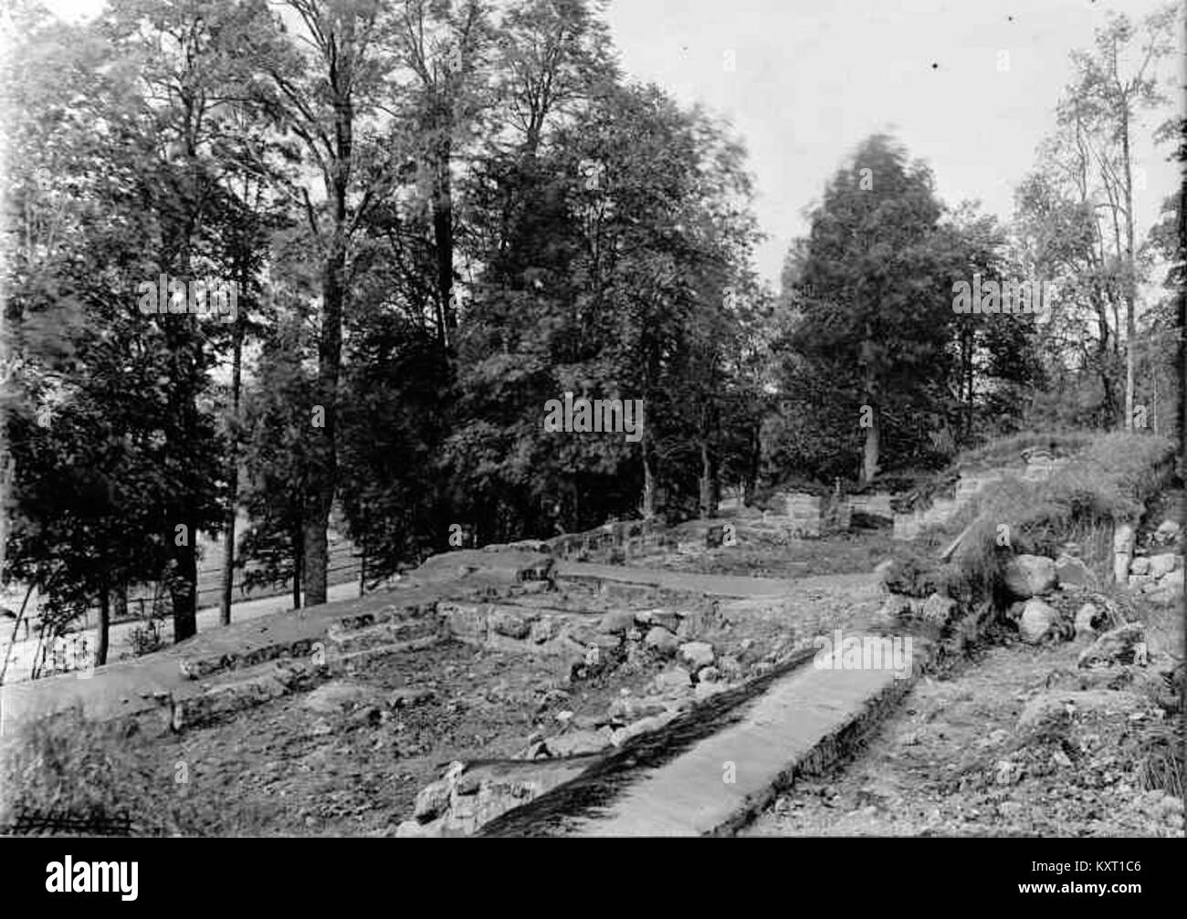 Edsberg, Riseberga klosterruin - KMB - 16000200047779 Stock Photo - Alamy