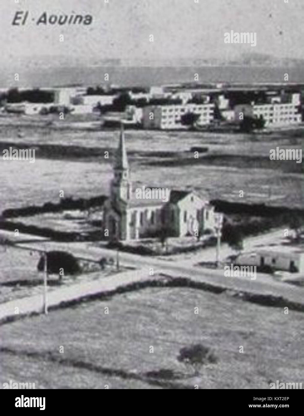 Eglise d'El Aouina Stock Photo - Alamy