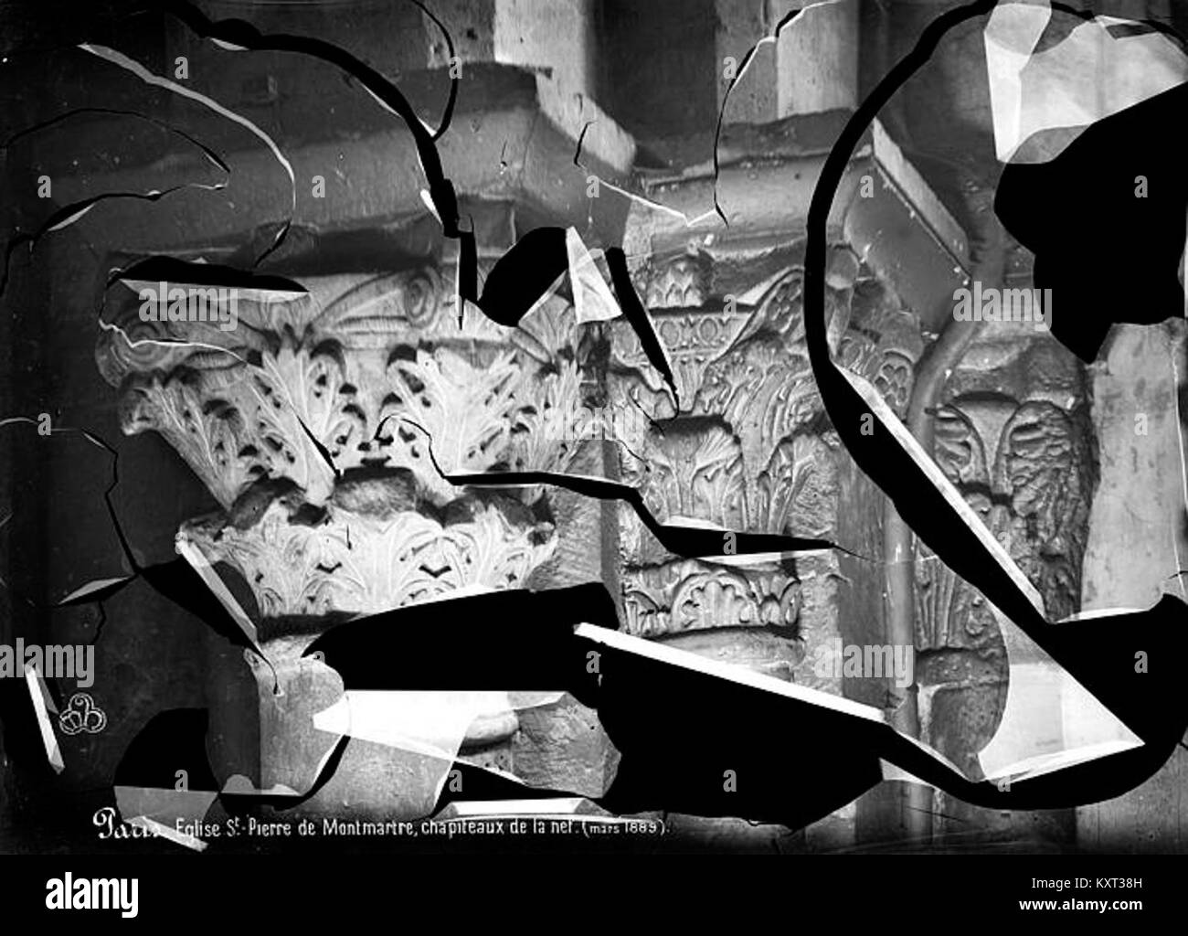 The Church of Saint-Pierre-de-Montmartre in Paris features the ...