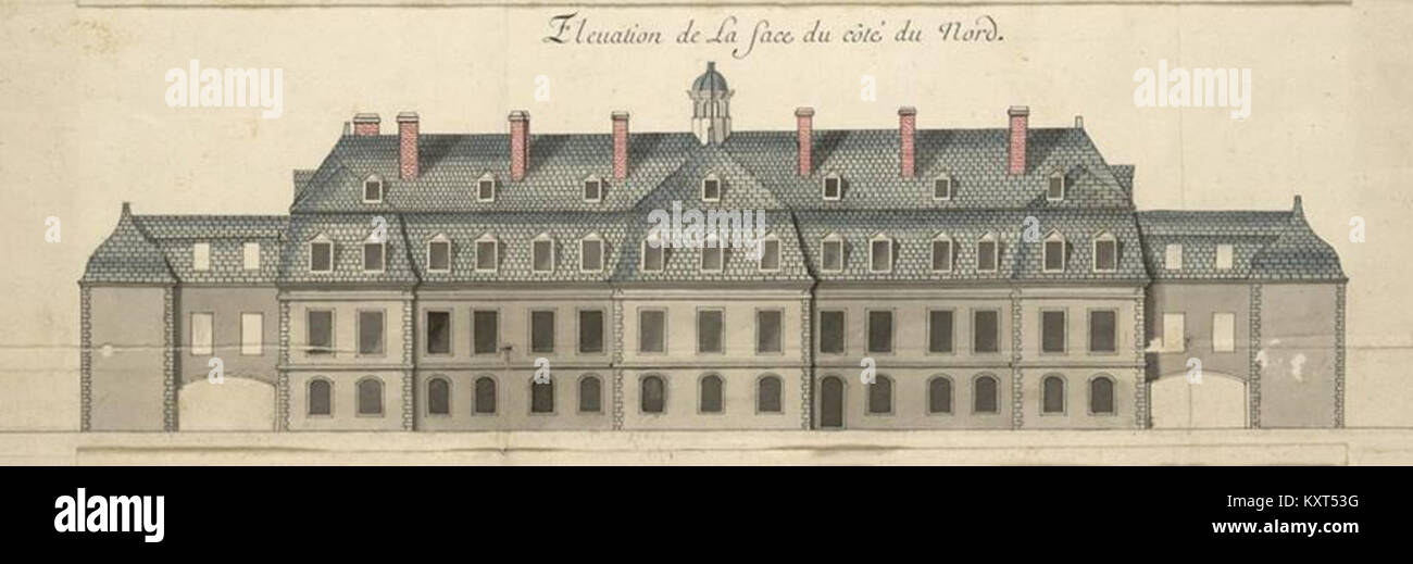 Drawing elevation palace hi-res stock photography and images - Alamy