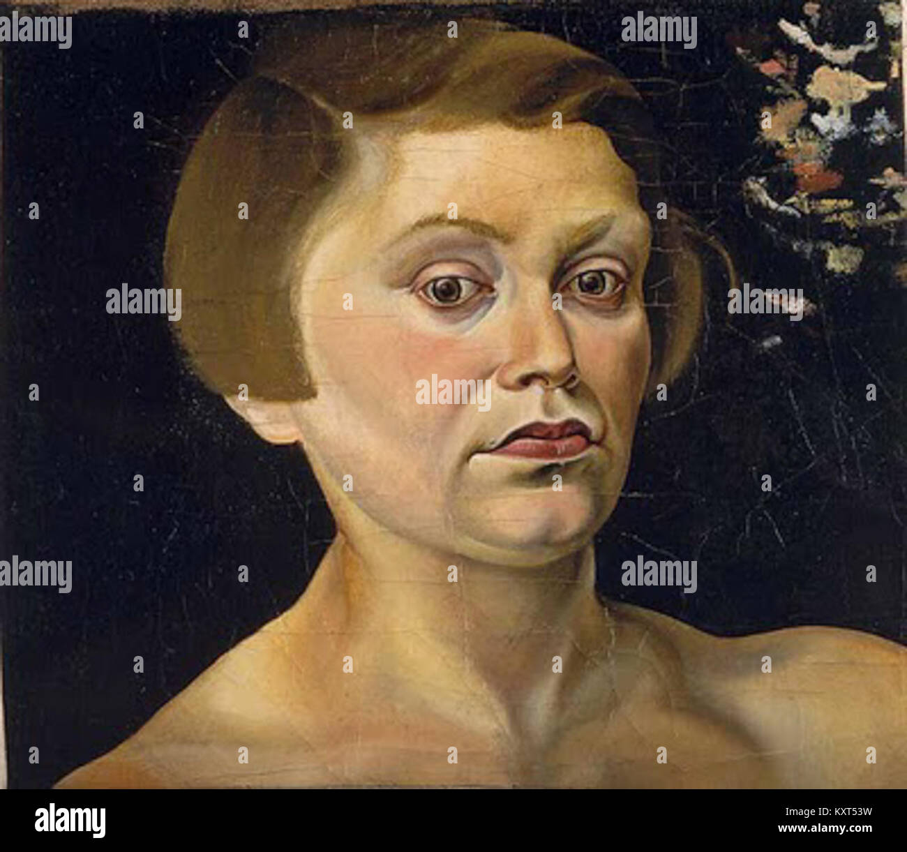 German expressionist female portrait hi-res stock photography and ...