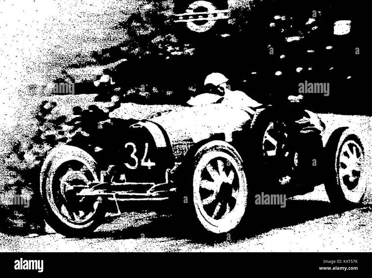 Photograph of Elizabeth Junek during the 1926 Targa Florio motor race ...