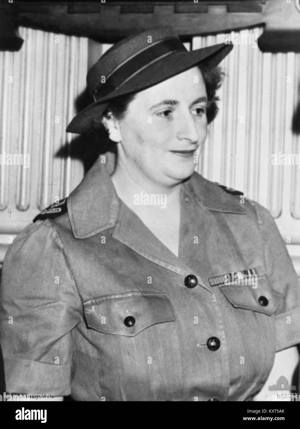 Portrait of Lieutenant Ellen Savage, an Australian Army nurse and the ...