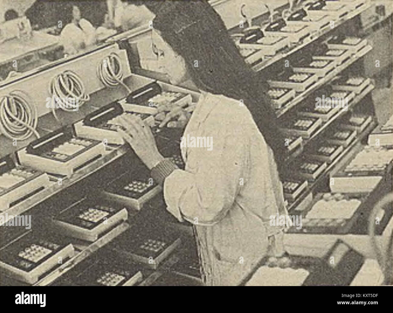 A historical reference to the production of calculators by the Elwro ...