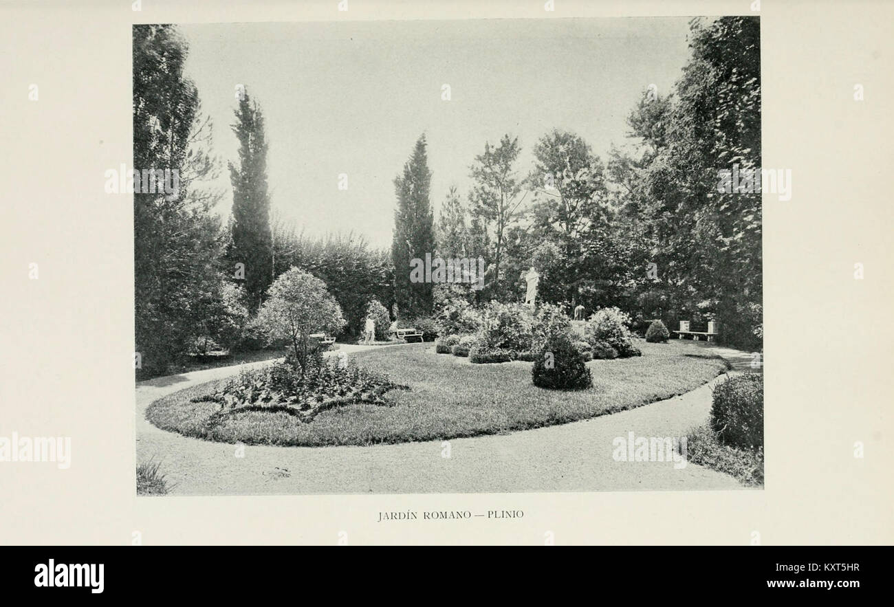 A page from the botanical garden guide of Buenos Aires, showcasing the ...