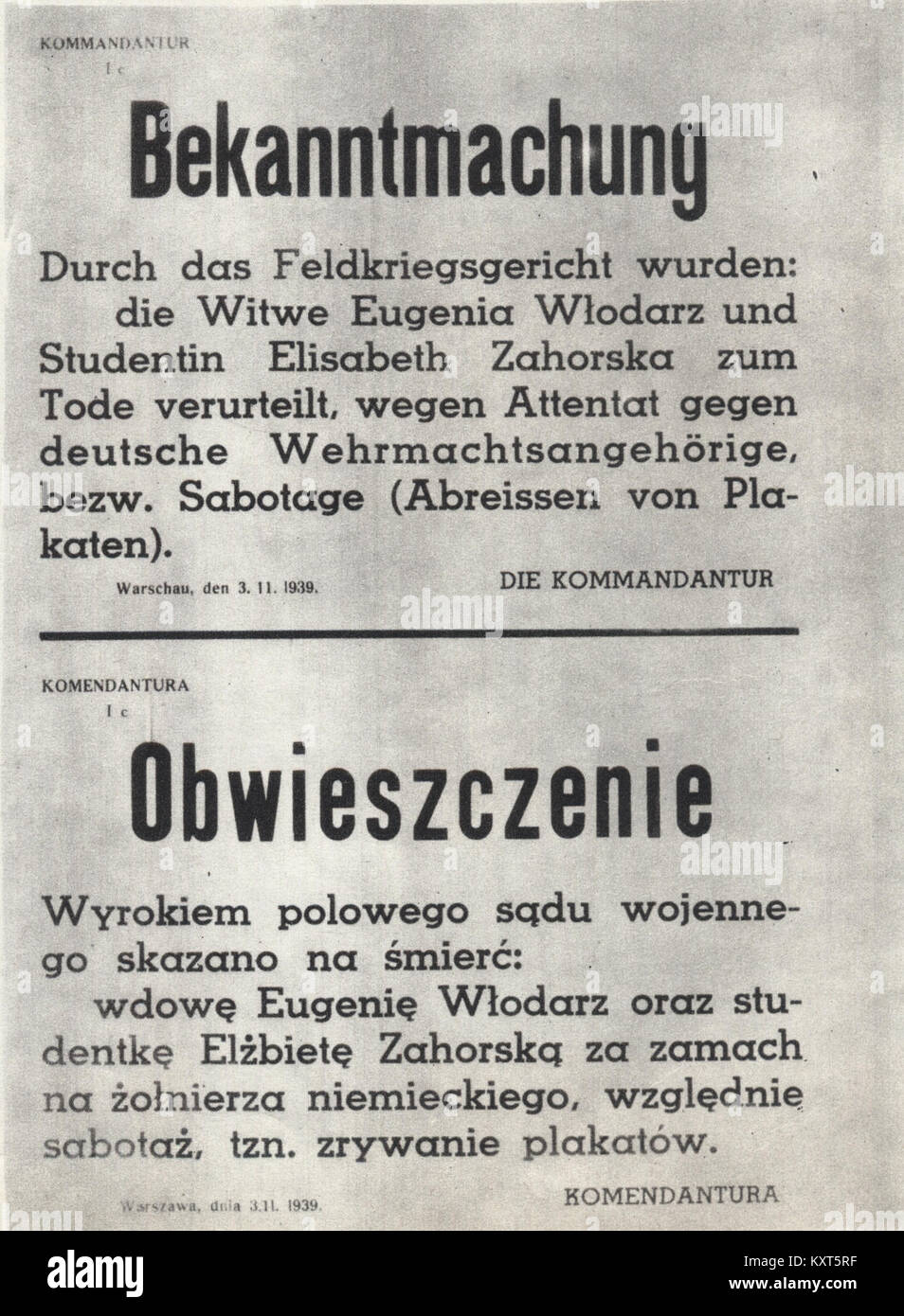 A poster designed by Elżbieta Zachorska, showing graphic art ...