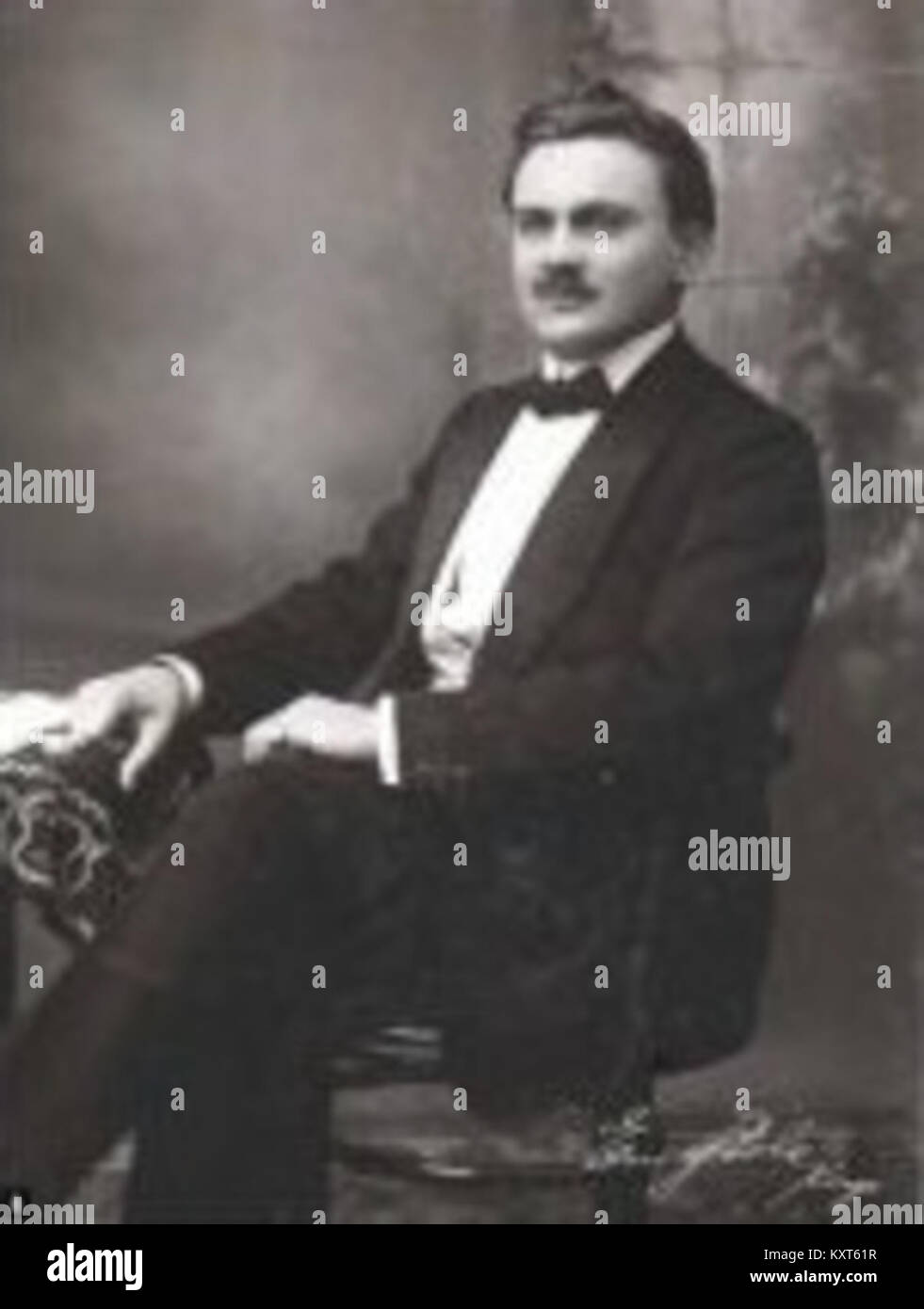 A historical portrait of Emil Stolc, an influential Czechoslovak figure ...