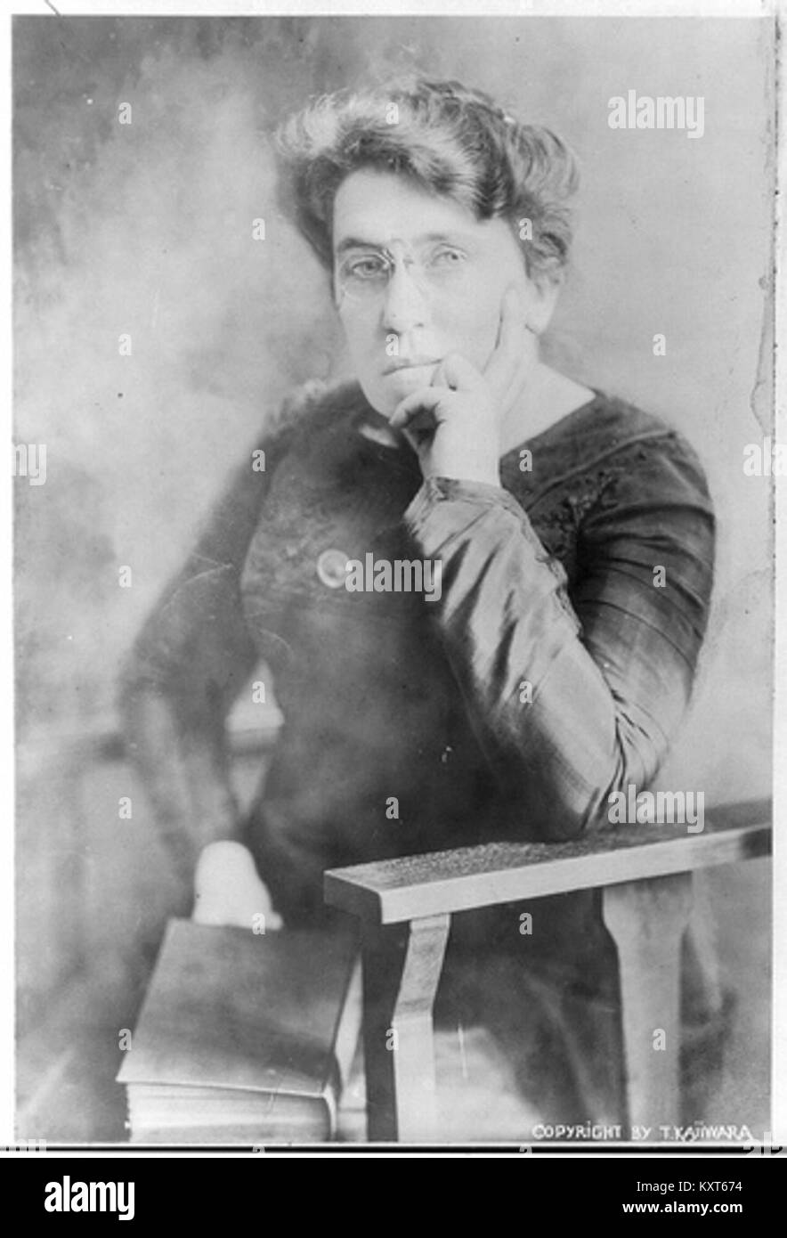 Emma Goldman, 1910s Stock Photo - Alamy