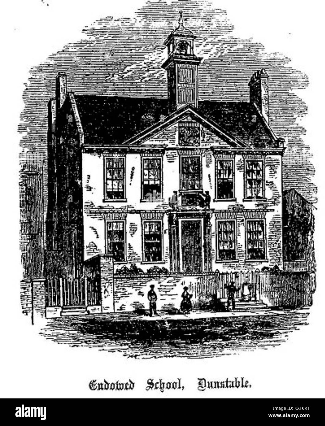 This illustration from 'The Dunstaplelogia' (1859) depicts the Endowed ...