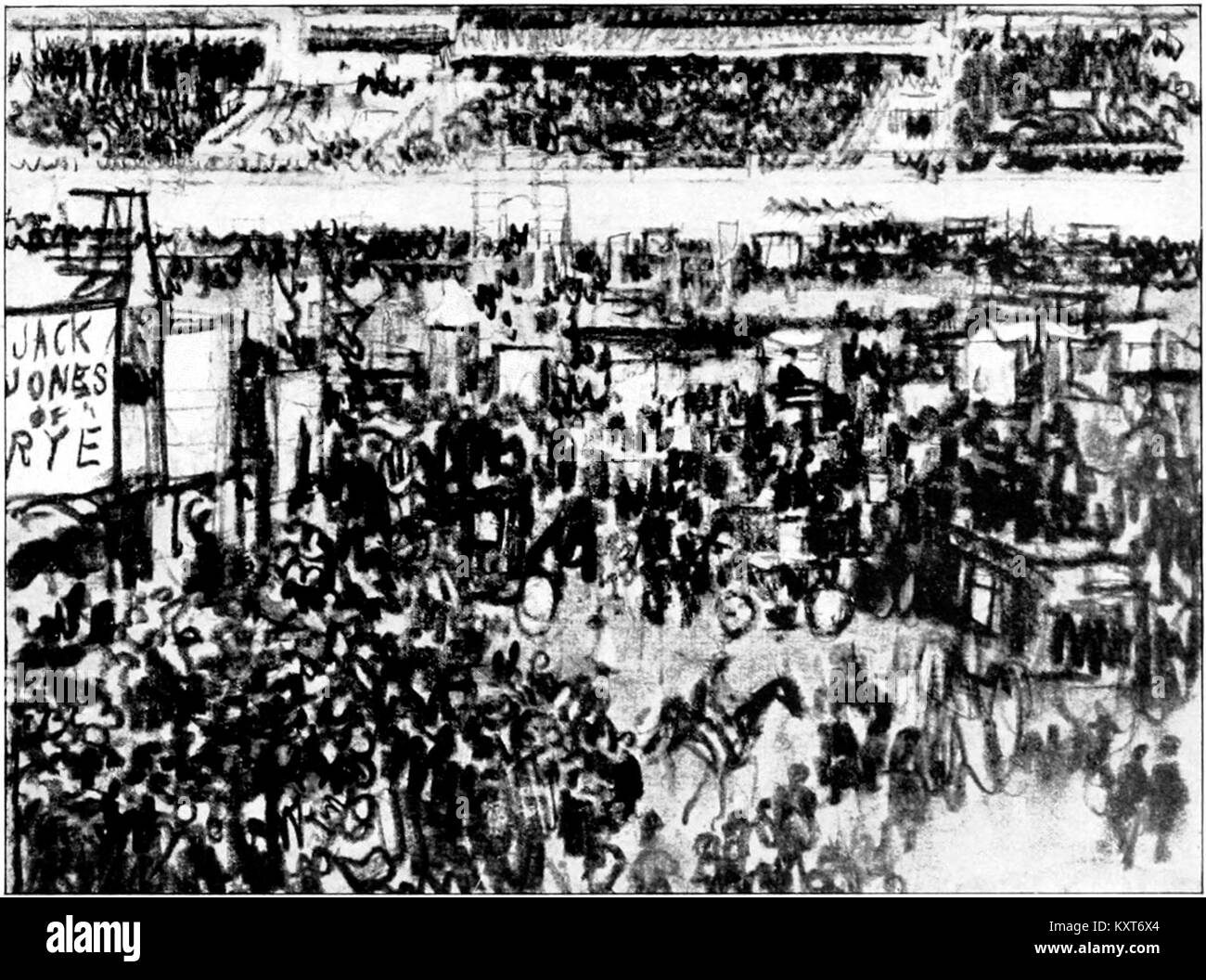 Accompanying illustration Black and White Stock Photos & Images - Alamy