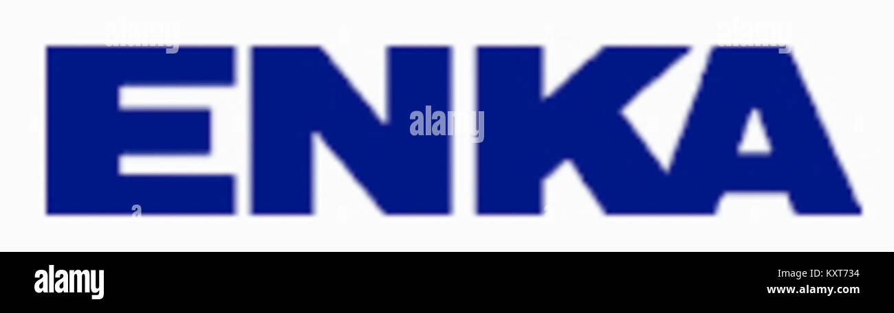 The logo of Enka Insaat ve Sanayi A.S., a leading Turkish construction ...