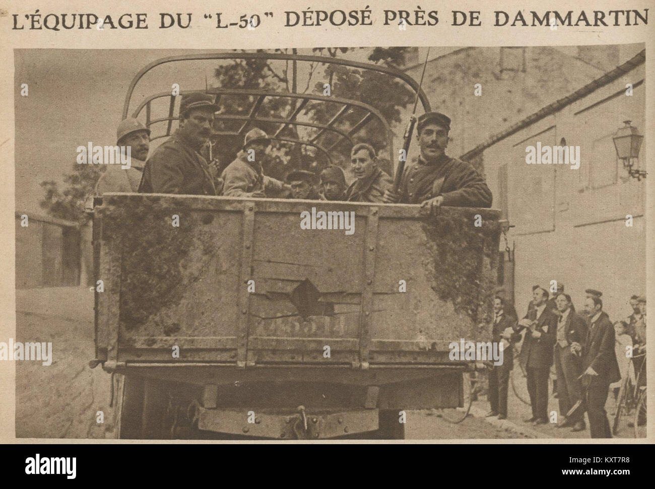 Captured zeppelin hi-res stock photography and images - Alamy