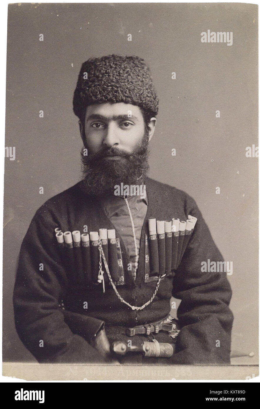Historical image depicting Armenians from an ethnographic viewpoint ...