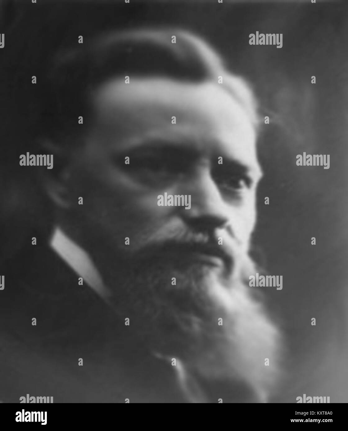This image is a portrait of Ernest Claes, a Belgian writer known for ...