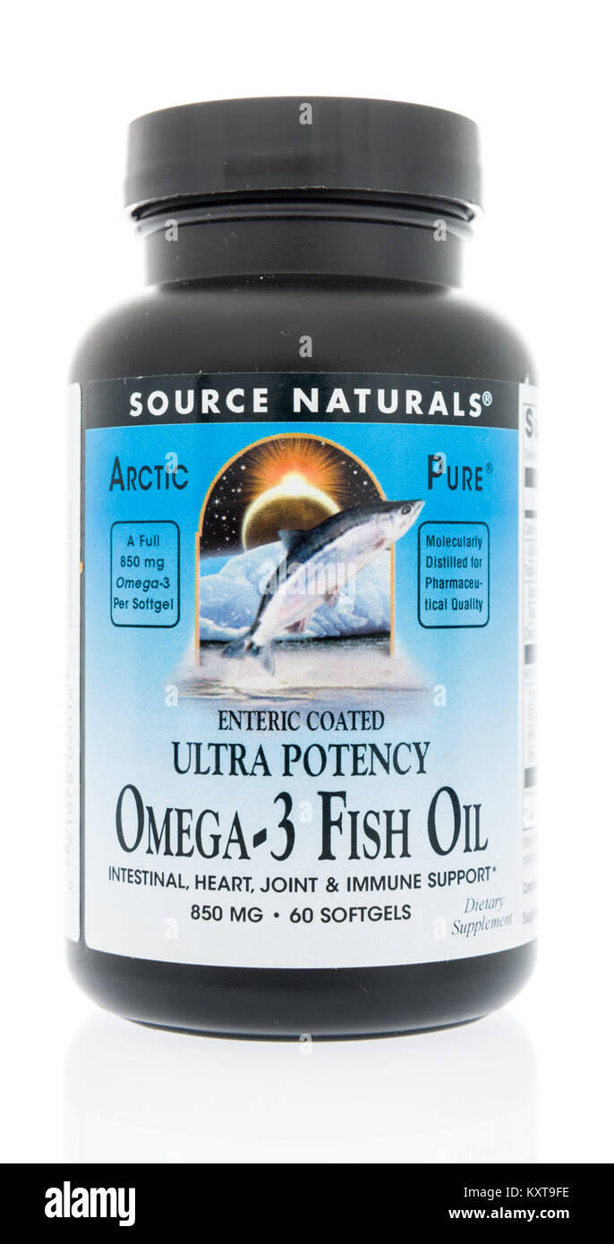 Fish oil bottle label hi-res stock photography and images - Alamy