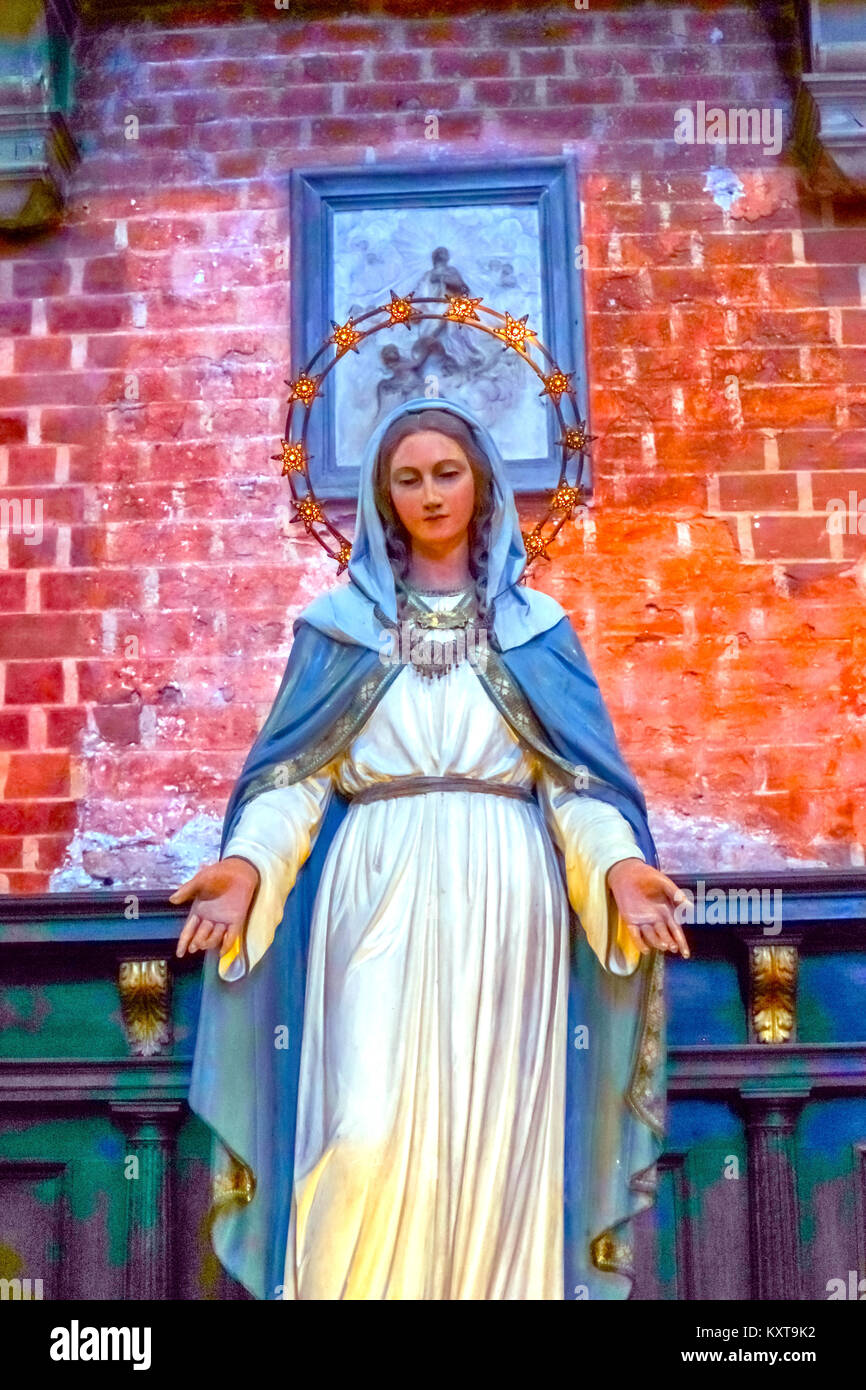 Virgin Mary Stars Statue Santa Maria Gloriosa de Frari Church San Polo ...