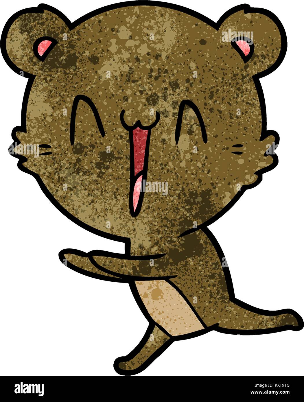 running bear cartoon Stock Vector Image & Art - Alamy