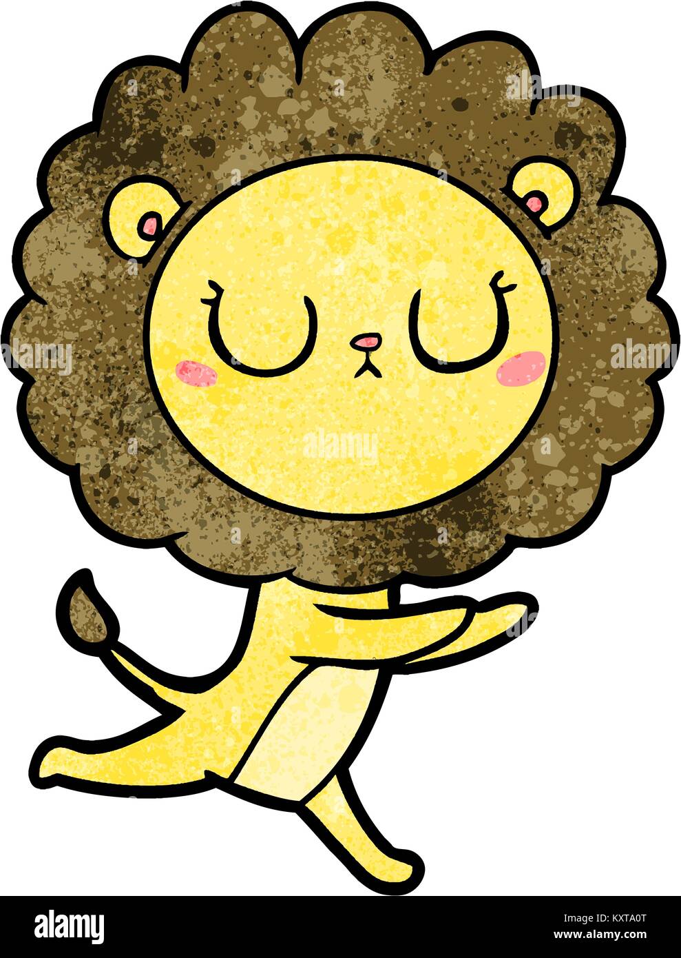 cartoon running lion Stock Vector Image & Art - Alamy