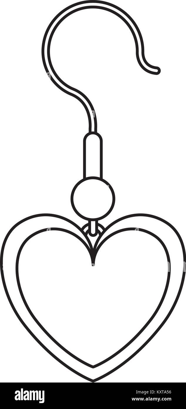 Hanging earrings Stock Vector Images - Alamy