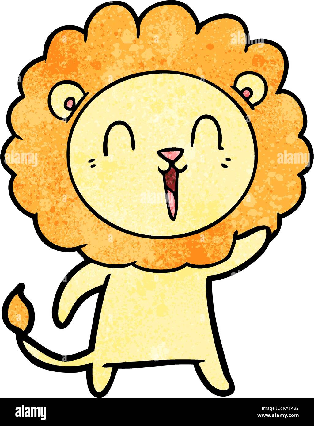 laughing lion cartoon Stock Vector Image & Art - Alamy