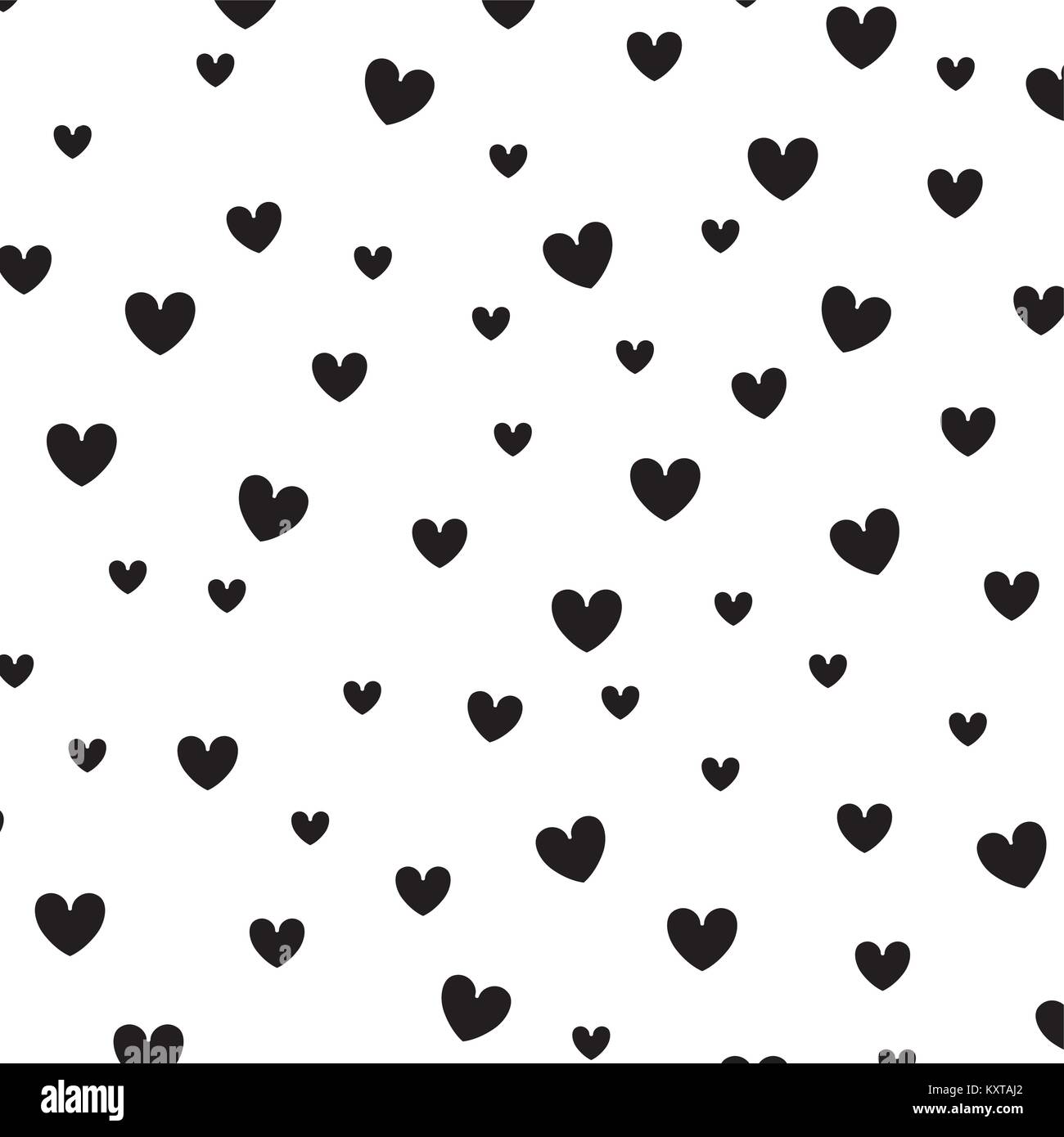 hearts love decorative pattern background Stock Vector Image & Art - Alamy