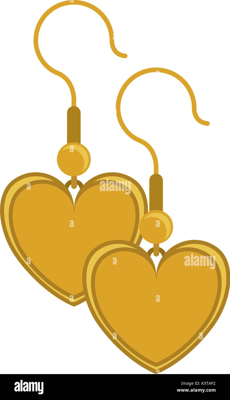 Hanging earrings Stock Vector Images - Alamy