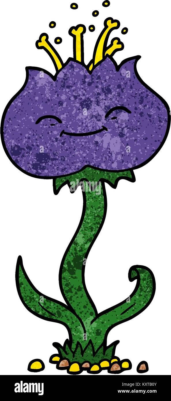 cute cartoon flower Stock Vector Image & Art - Alamy