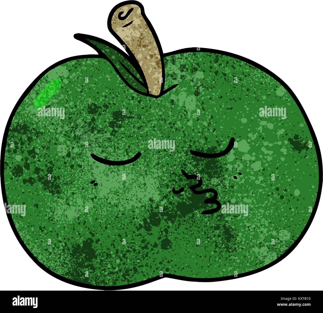 cartoon high quality apple Stock Vector Image & Art - Alamy