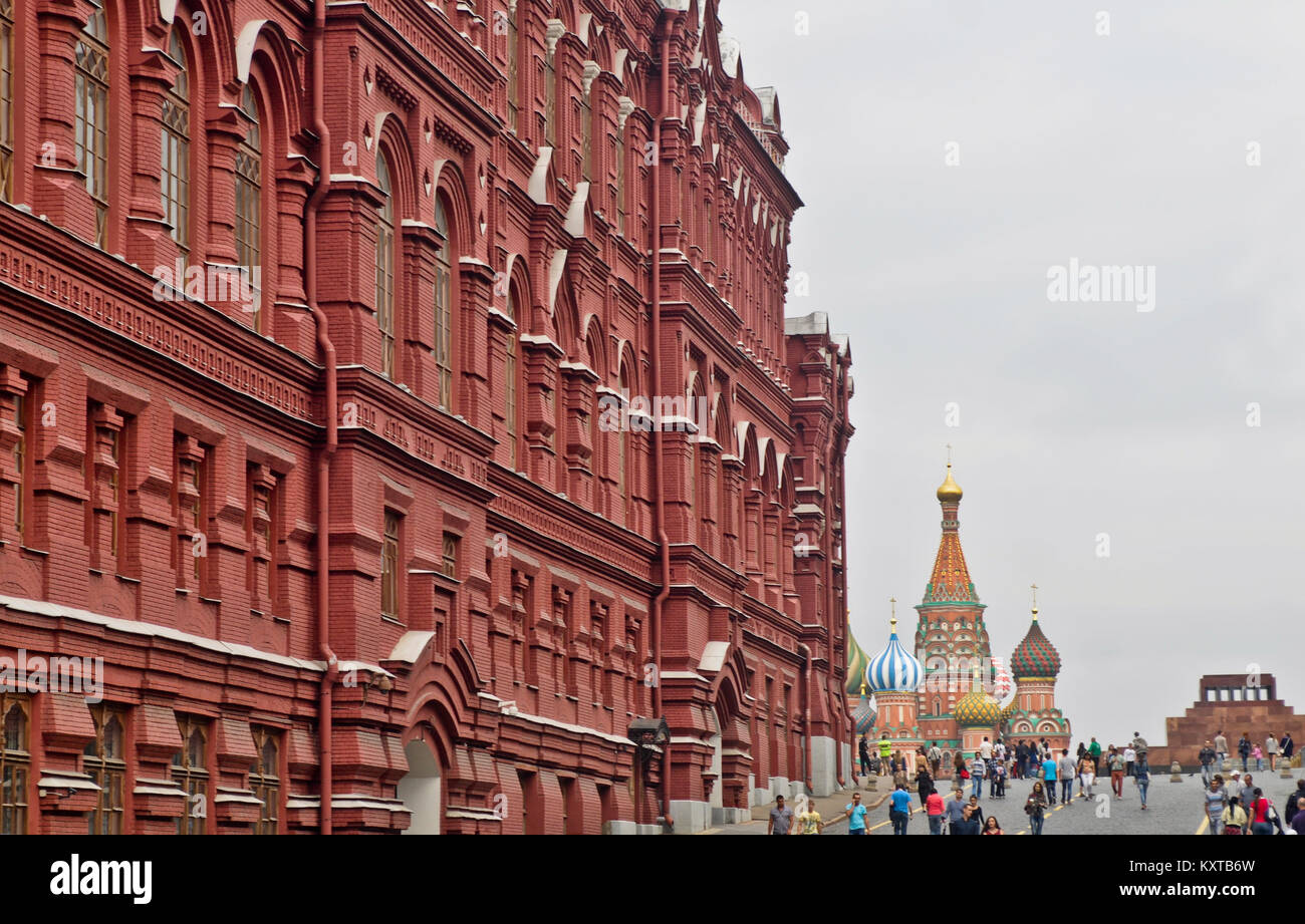 State Historical Museum of Russia, Moscow Stock Photo - Alamy