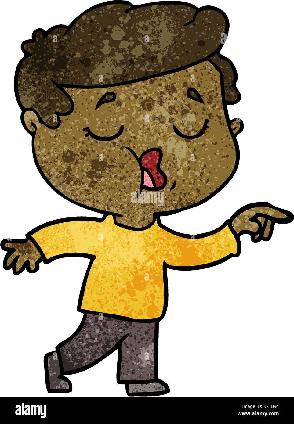 cartoon man talking Stock Vector Image & Art - Alamy