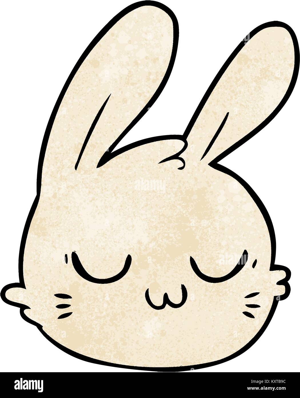 cartoon rabbit face Stock Vector Image & Art - Alamy