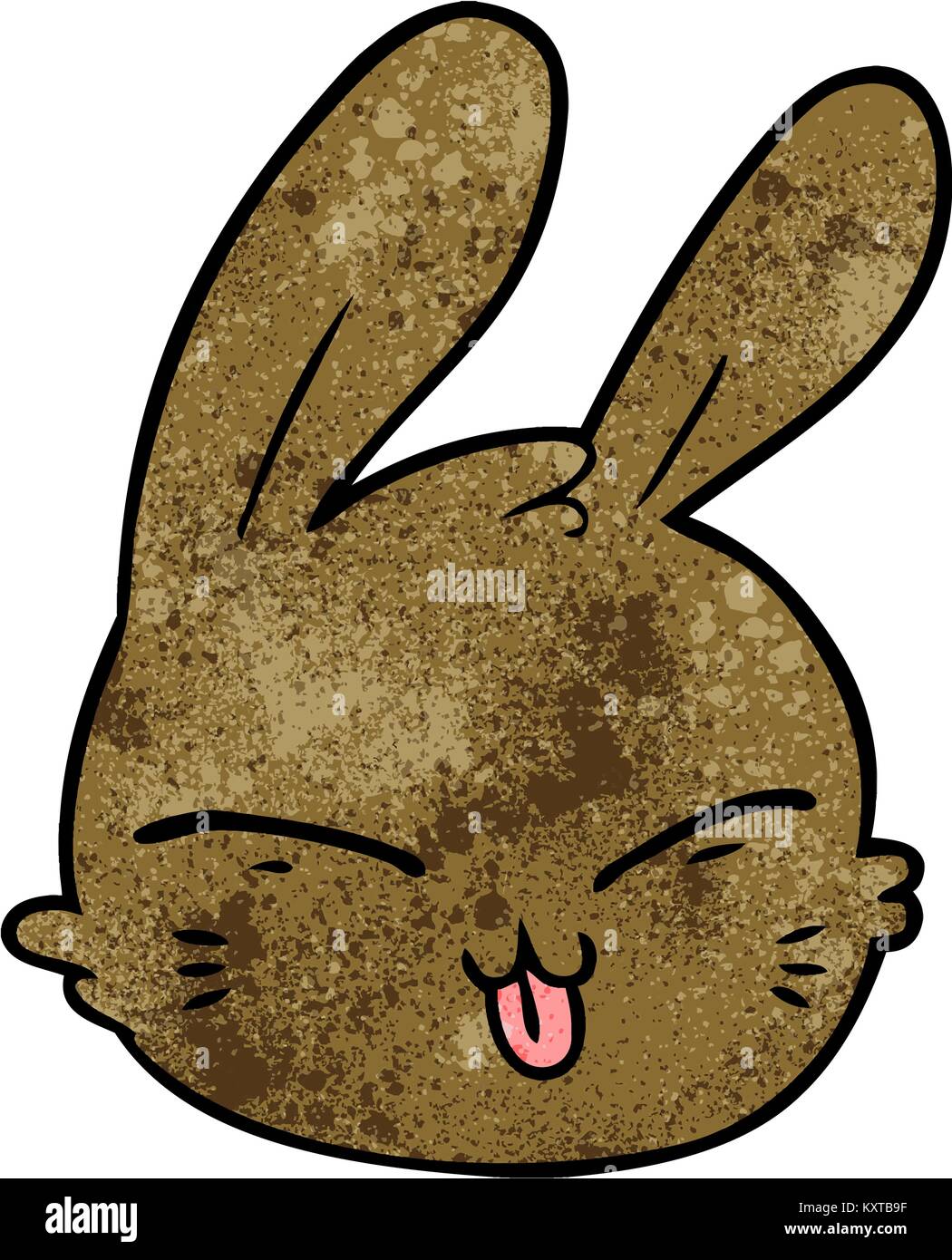 cartoon rabbit face Stock Vector Image & Art - Alamy