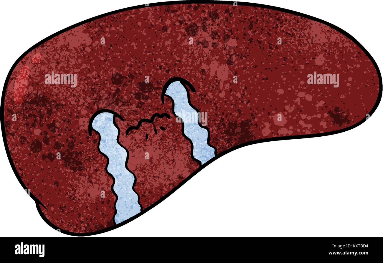 cartoon liver crying Stock Vector Image & Art - Alamy