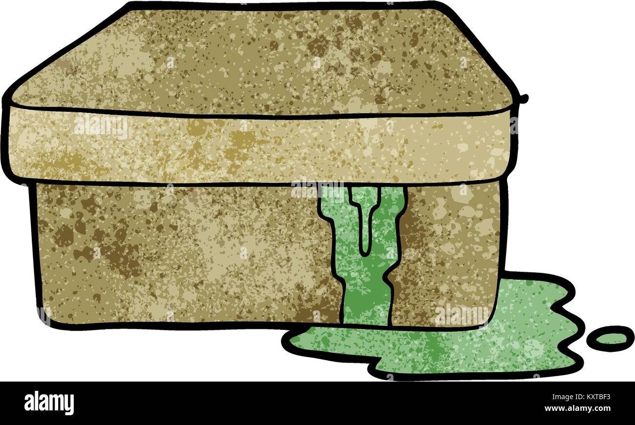 cartoon box with slime Stock Vector Image & Art - Alamy