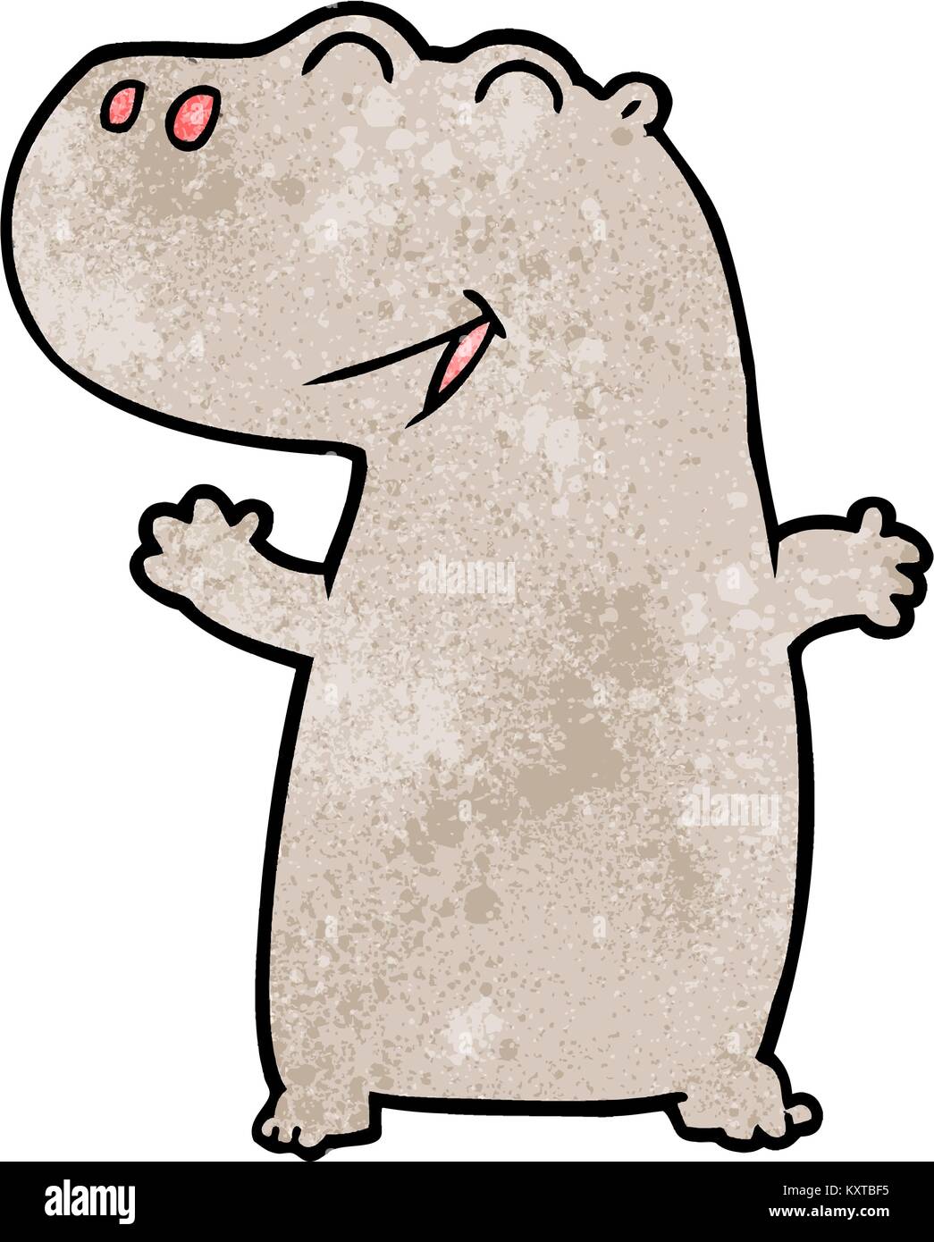 Cartoon Hippopotamus High Resolution Stock Photography and Images - Alamy