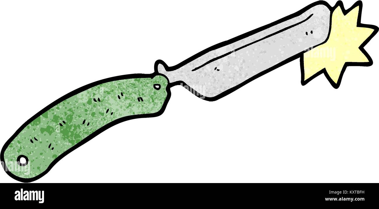 cartoon sharp razor Stock Vector Image & Art - Alamy